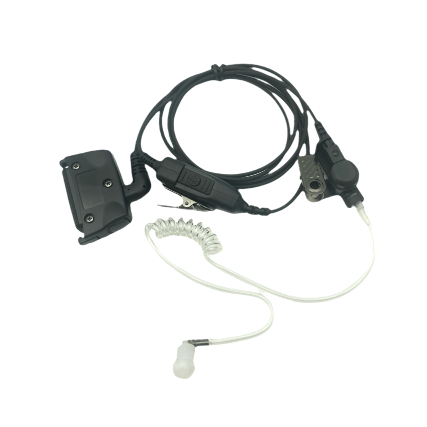 USB C PTT Earpiece with Mic for MS Teams, Zello, & Walkie Talkie Apps on Android/iOS - YMON, One ...