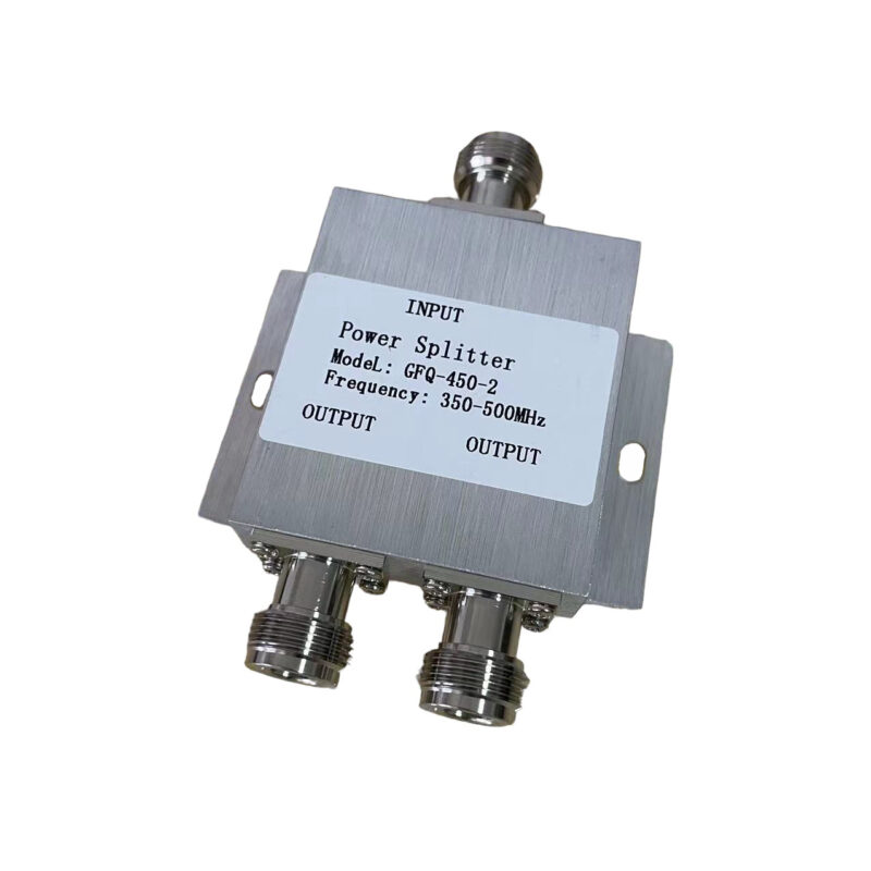 Walkie-talkie antenna power splitter 1 to 2 350-500MHZ antenna splitter ...