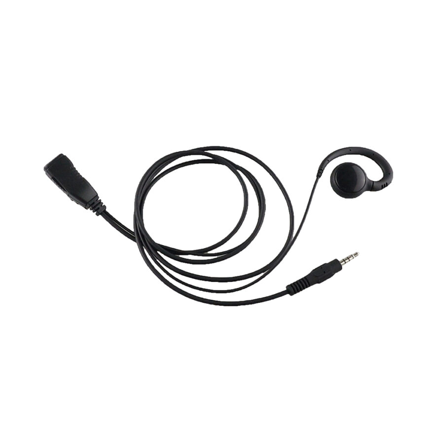 USB C PTT Earpiece with Mic for MS Teams, Zello, & Walkie Talkie Apps ...