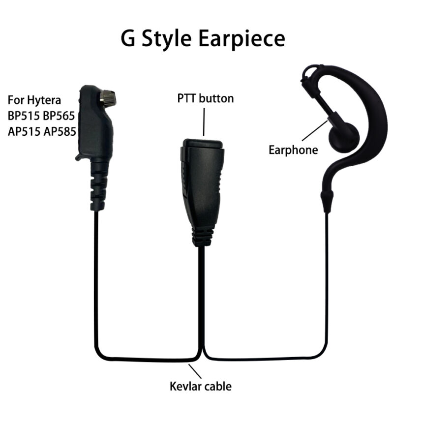 USB C PTT Earpiece with Mic for MS Teams, Zello, & Walkie Talkie Apps on Android/iOS - YMON, One ...
