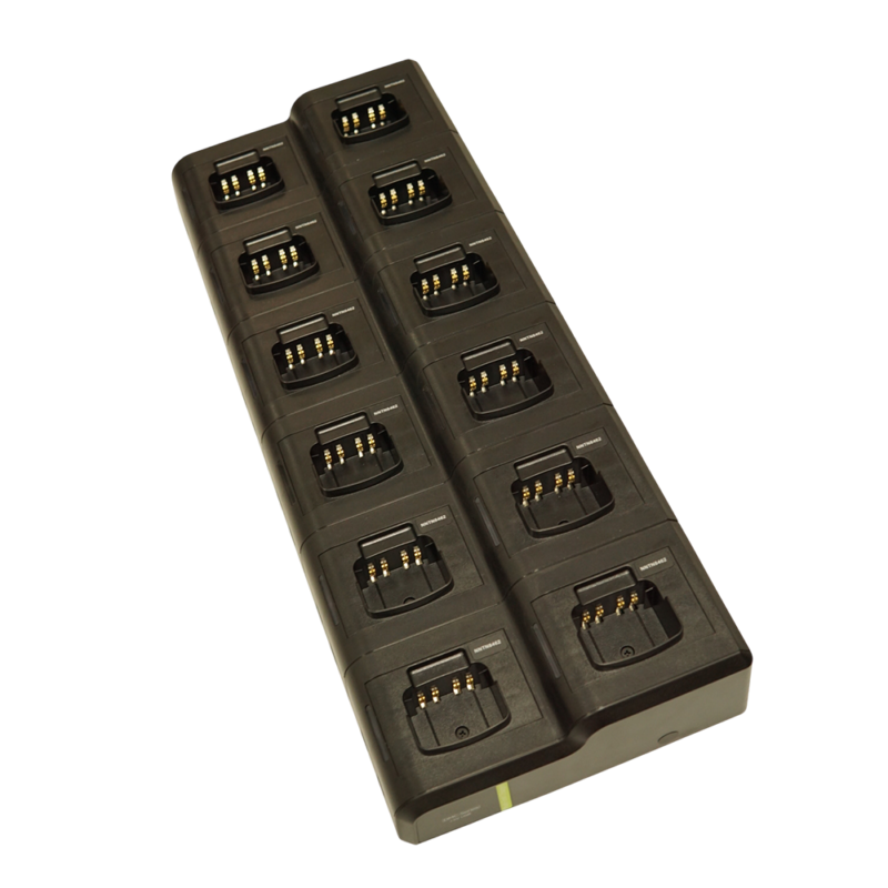 12 slot Multi Charger for Motorola R5 Series Radios