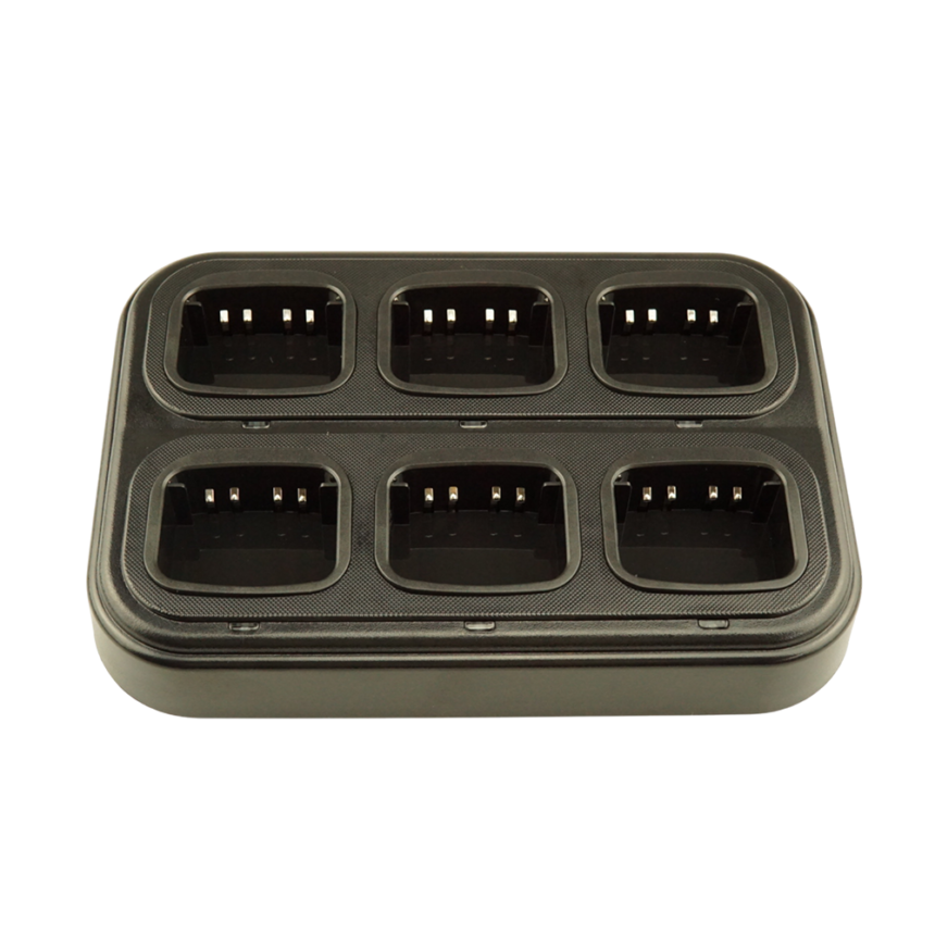 Six Unit Multi Charger for Motorola R5 Series Radios
