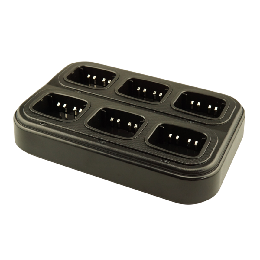 Six Unit Multi Charger for Motorola R5 Series Radios